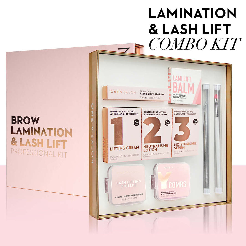 Brow Lamination & Lash Lift Professional Complete Combo Kit - LASH V