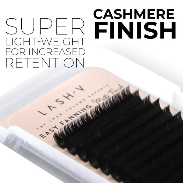 Easy Fanning Matte Finish Lashes - LASH V