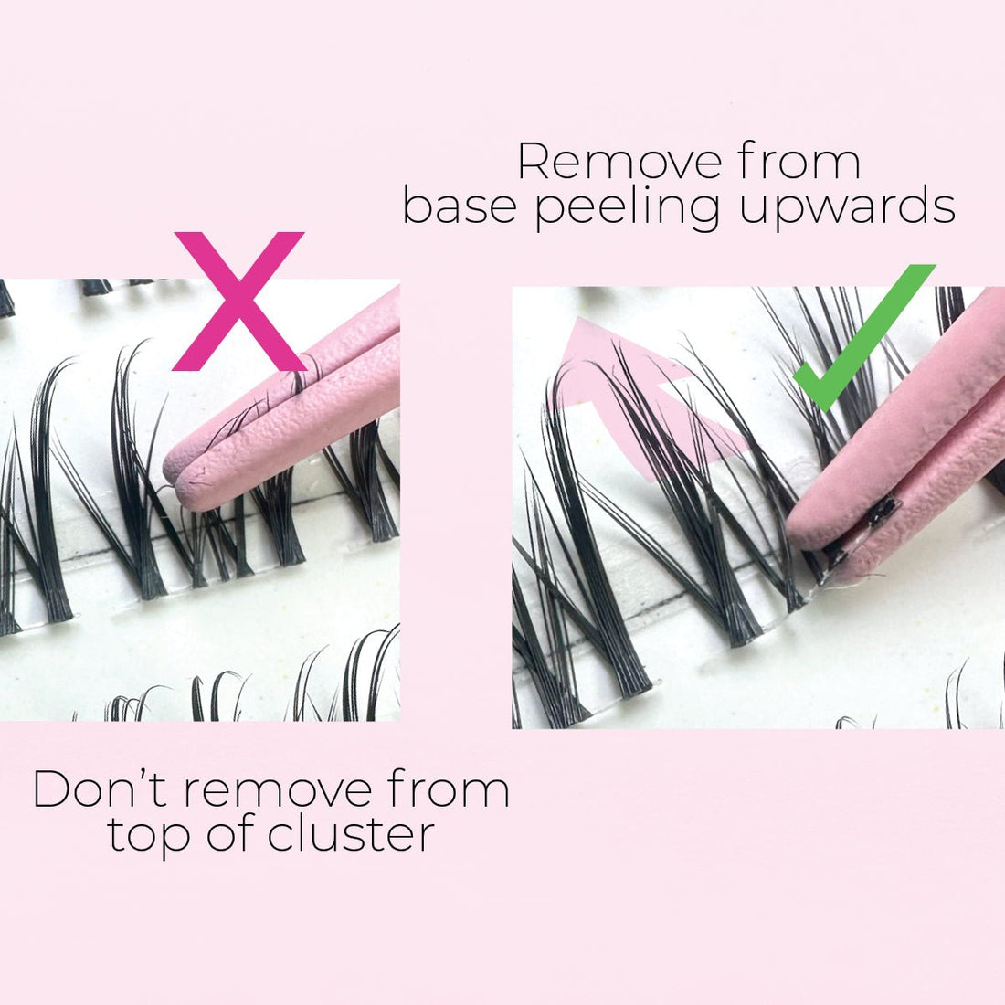 Miss Wispy Cluster Lashes - 77 Clusters Style 2 Pointed Wispies - LASH V