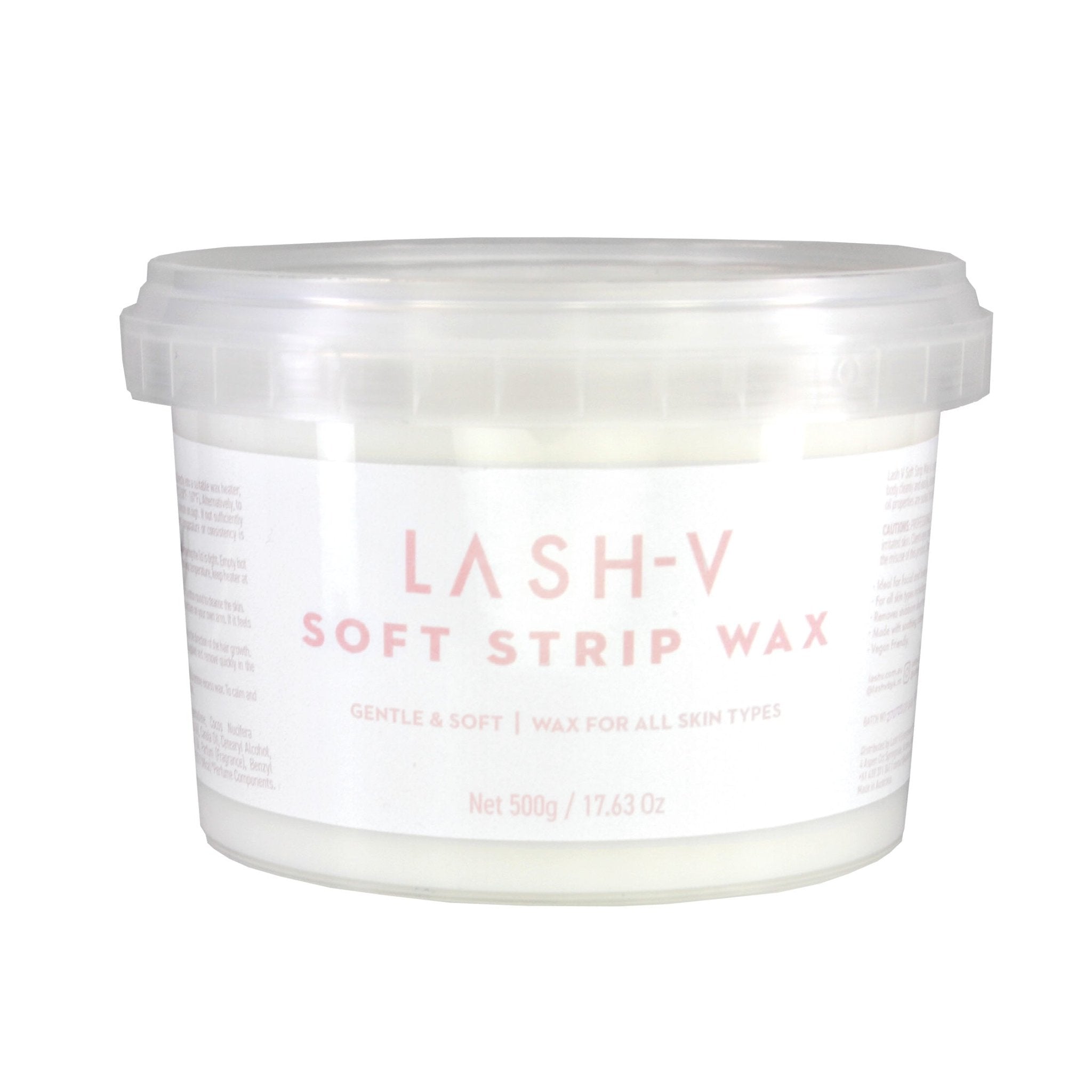 Soft Strip Wax - 500g - Salon Supplies - LASH V